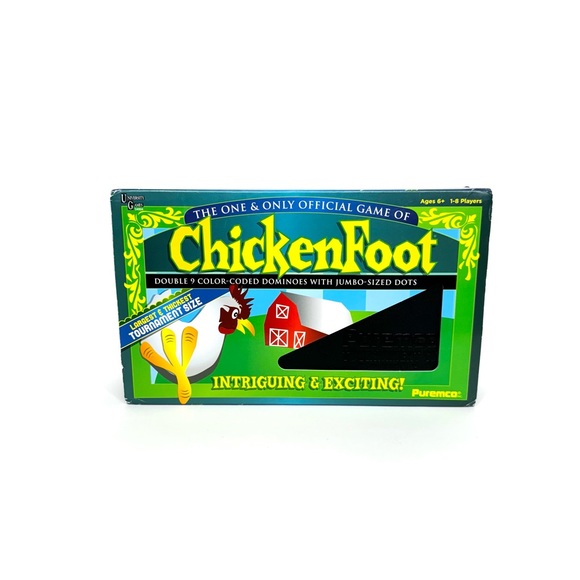 Puremco | Games | Puremco Chicken Foot Color Coded Jumbo Dot Tournament ...